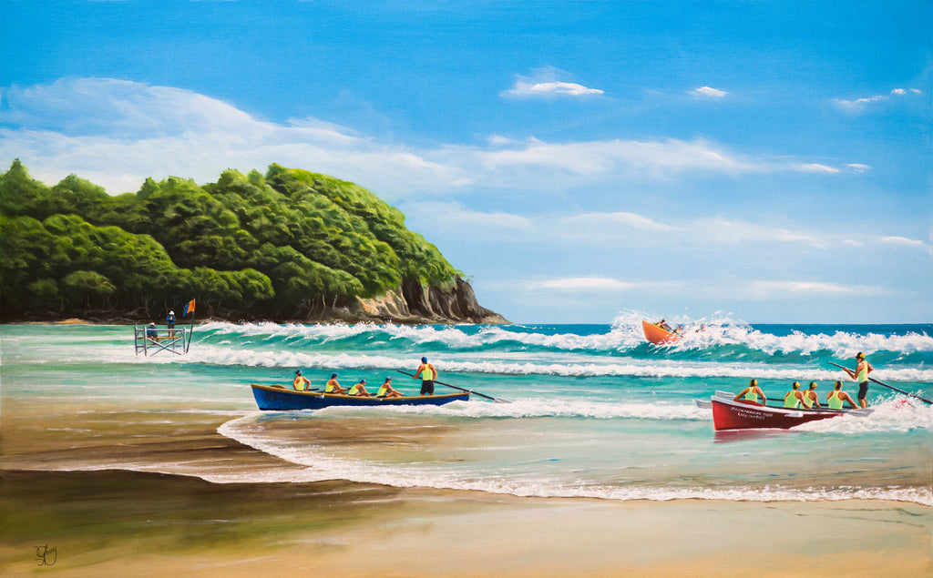 Surf Race Finish